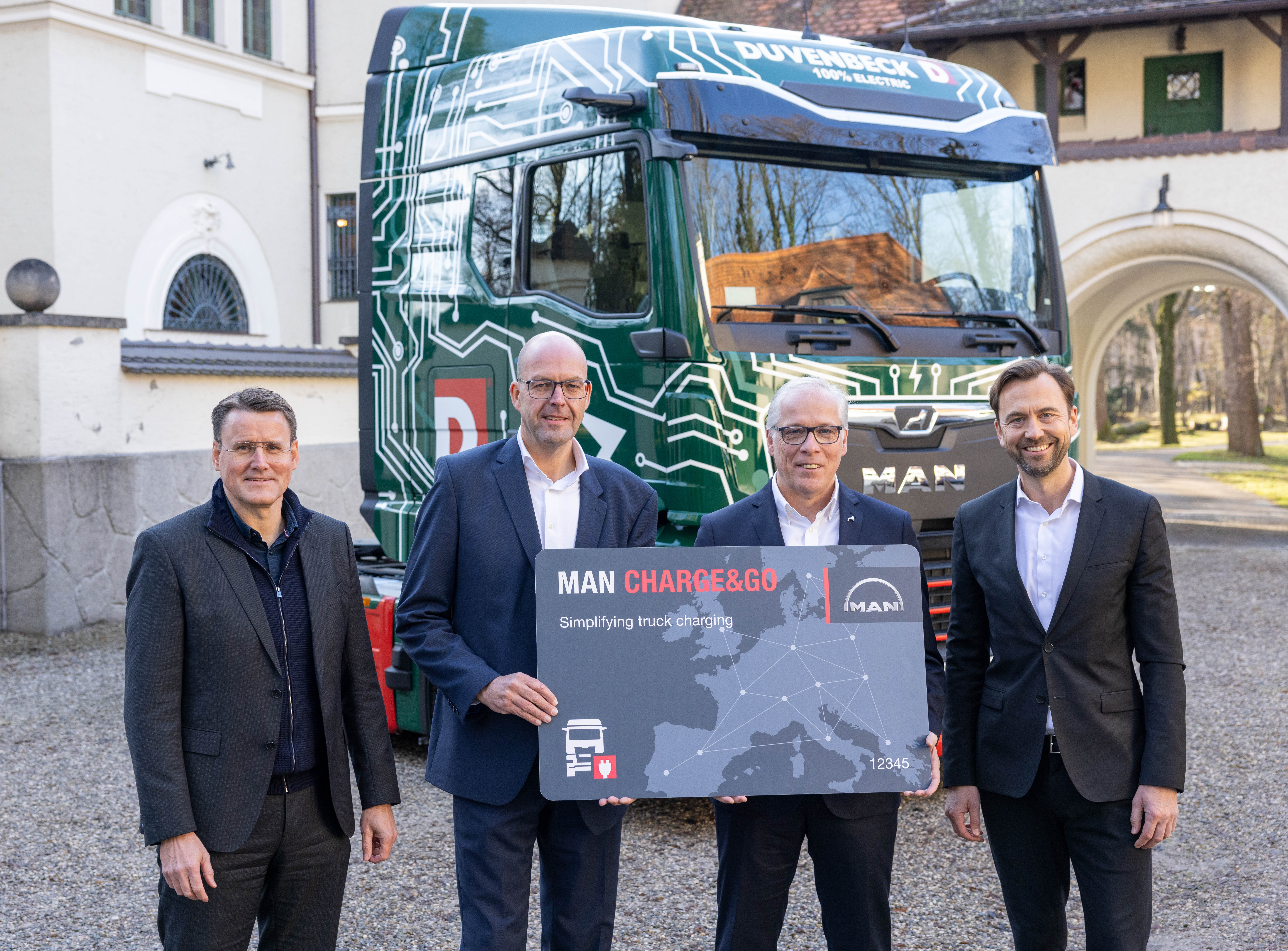 DUVENBECK - THE CULTURE OF LOGISTICS - First MAN eTruck starts with ...